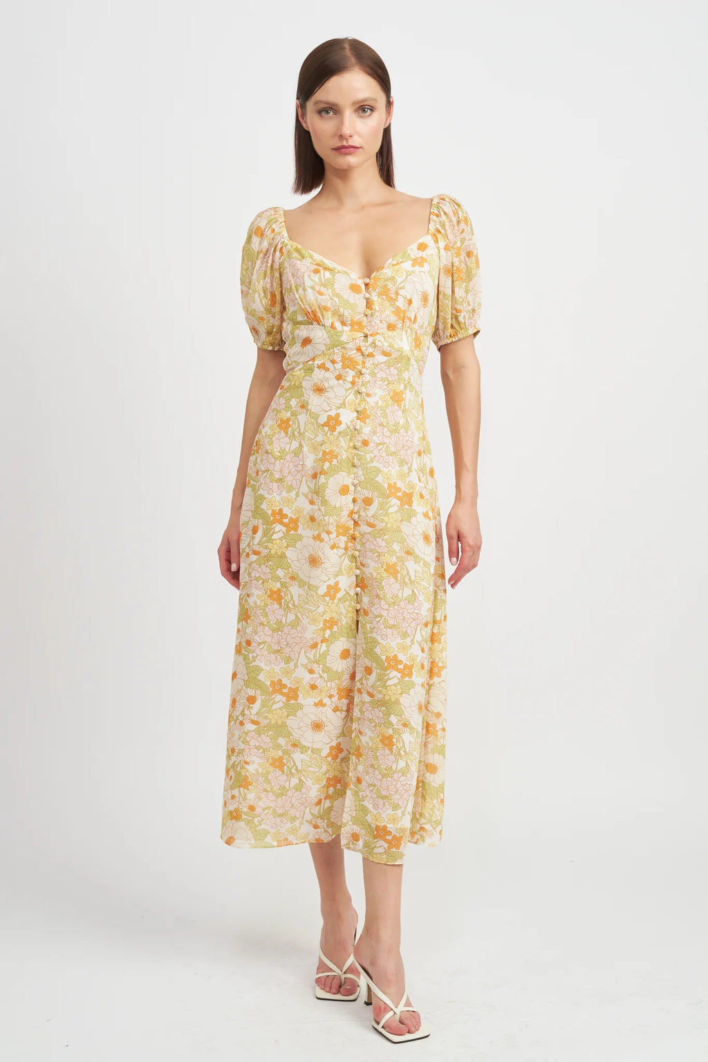 Annie Midi Dress – Monkee's of Houston